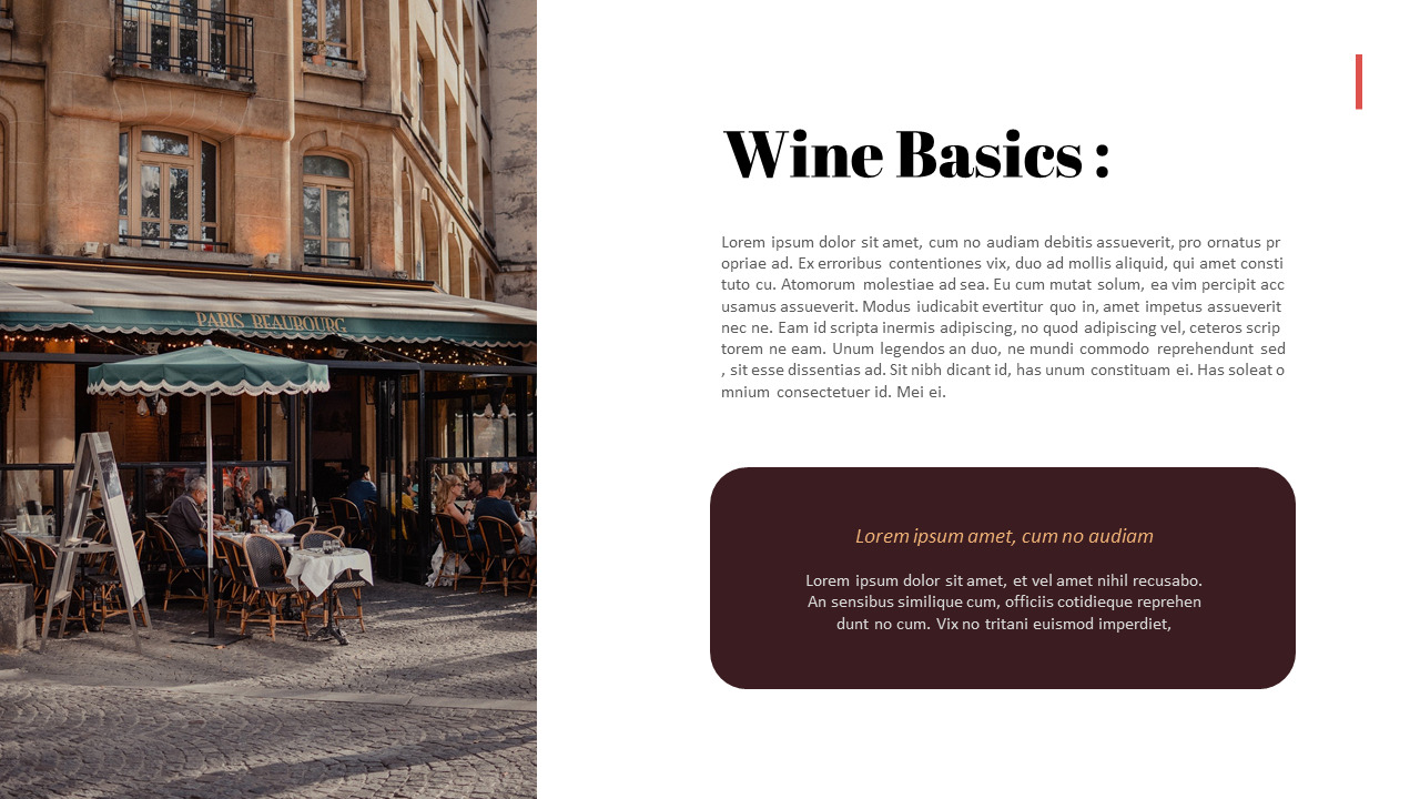 WINE 101 Simple Google Slides|Food