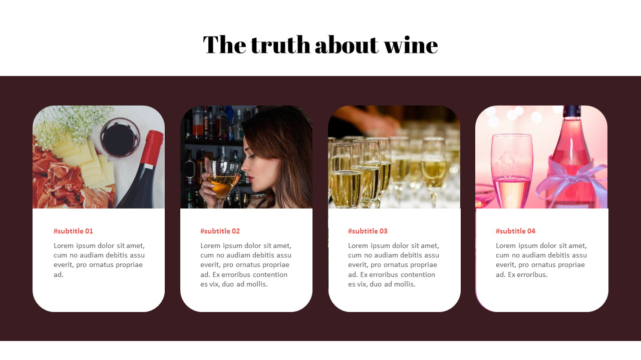 WINE 101 Simple Google Slides|Food