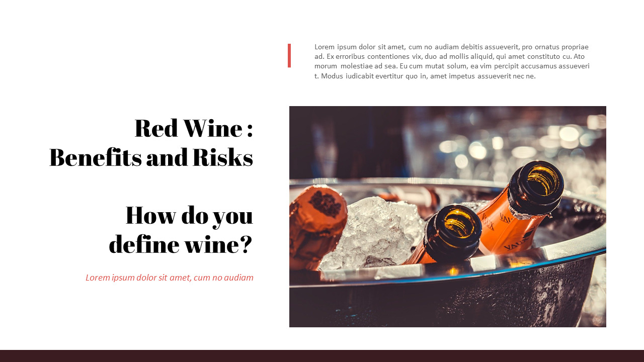 WINE 101 Simple Google Slides|Food