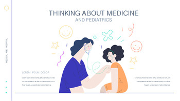 Medical and Hospital Simple Google Slides