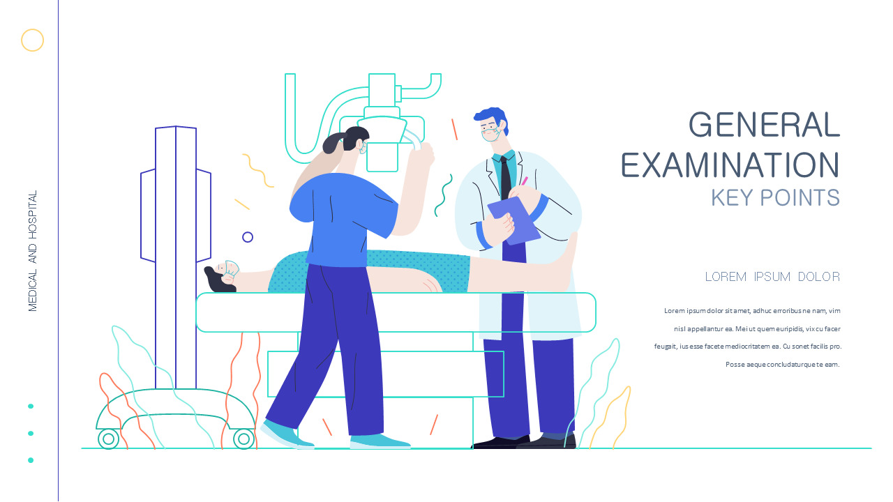 Medical and Hospital Simple Google Slides