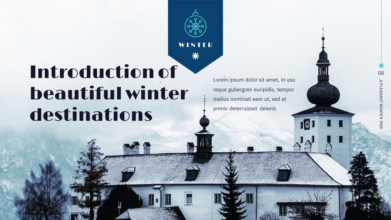 Winter Travel Google Slides Presentation