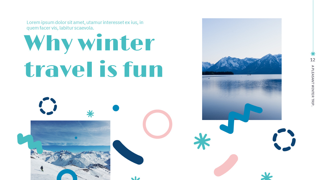 Winter Travel Google Slides Presentation