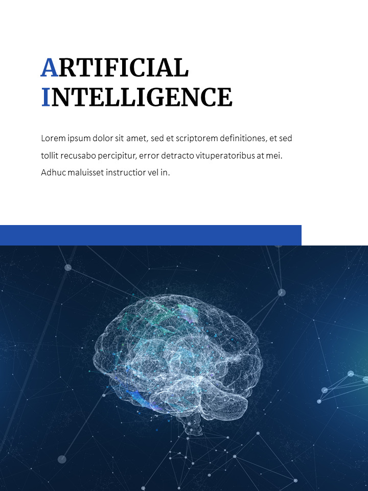 AI Technology professional presentation