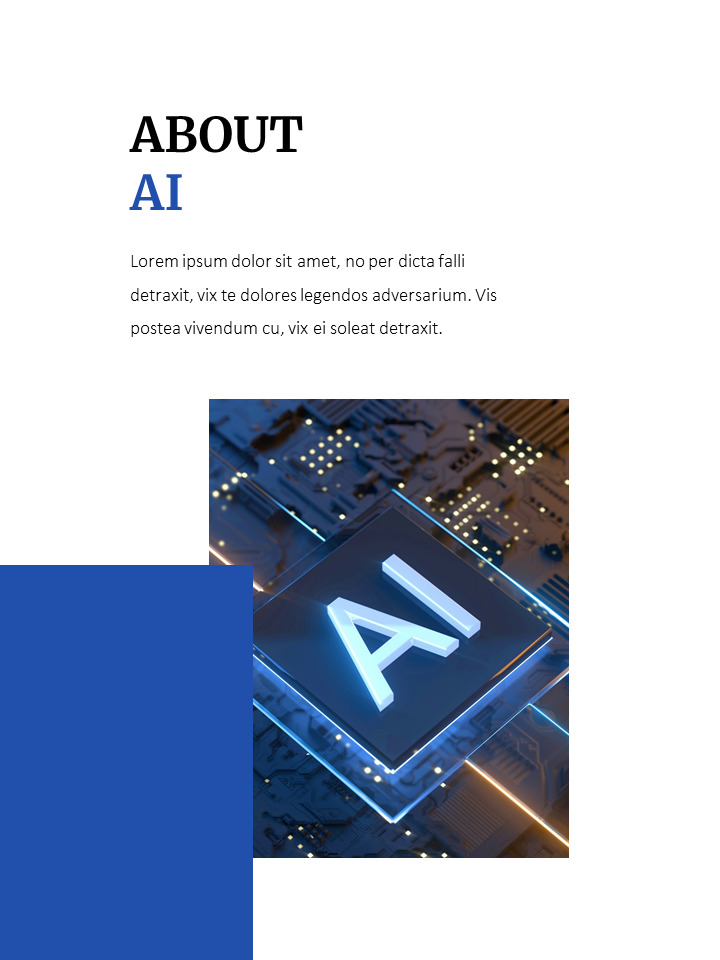 AI Technology professional presentation