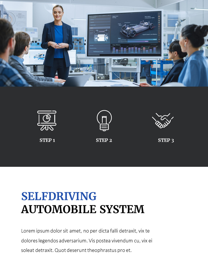 AI Technology professional presentation