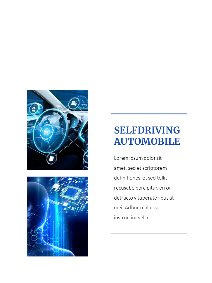 AI Technology professional presentation