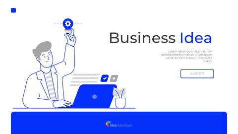 Business Idea Pitch Deck pitch presentation template|Google Slides