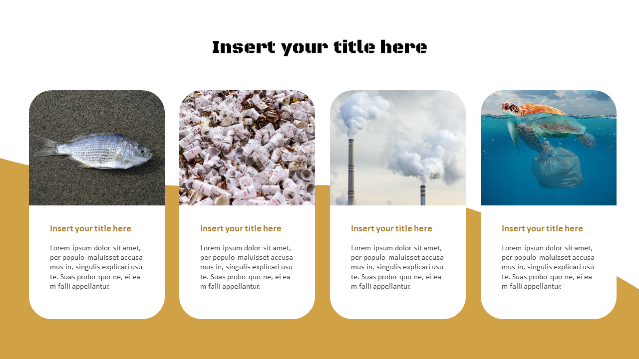 Marine Pollution Simple Slides Design|Lifestyle|Google