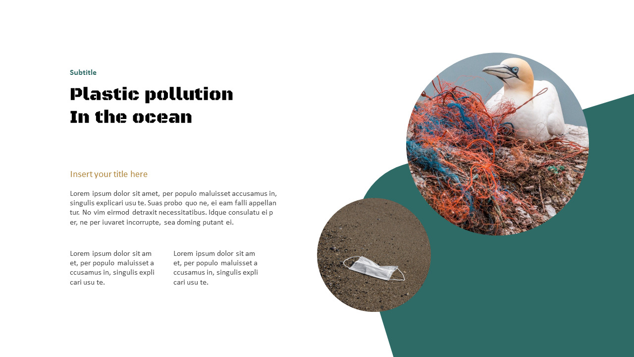 Marine Pollution Simple Slides Design|Lifestyle|Google