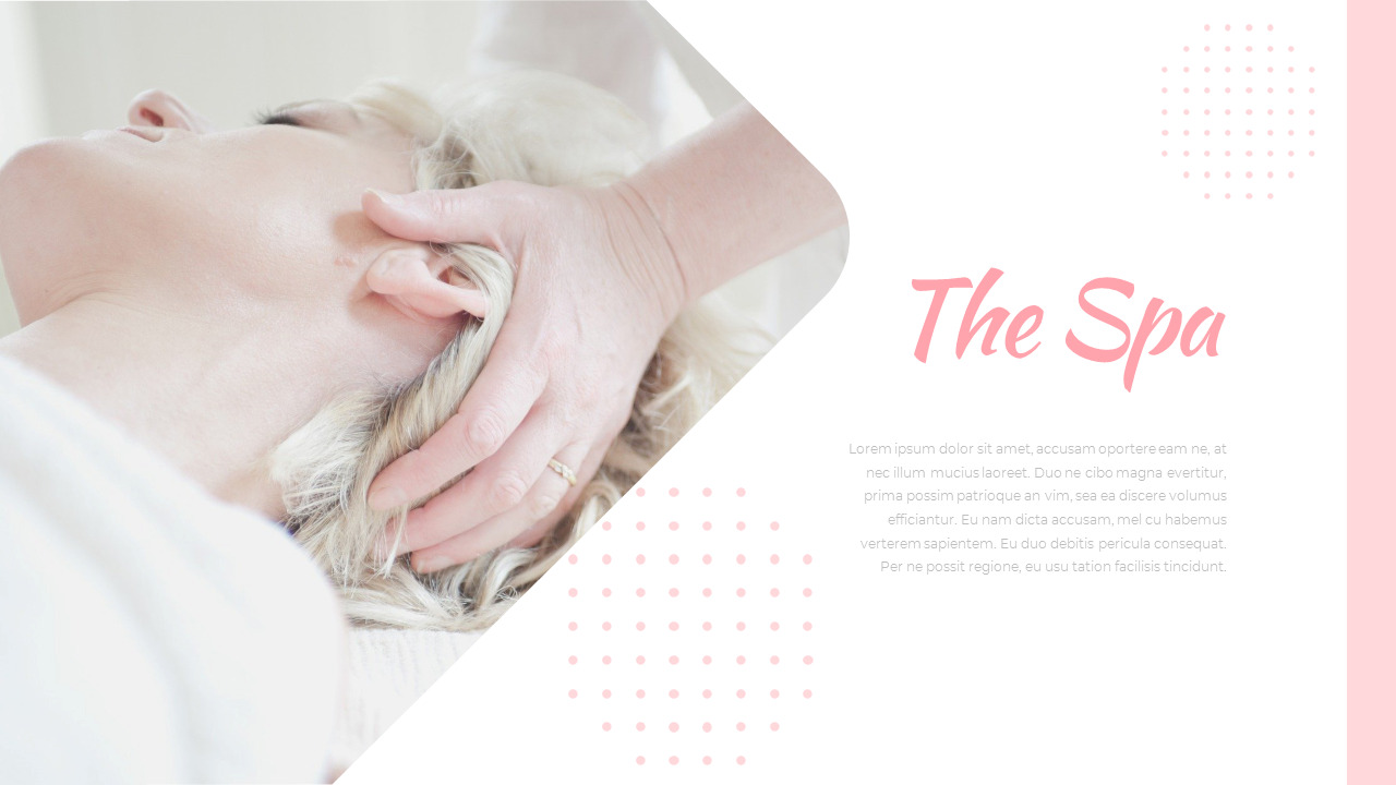 Massage Google Slides Template Design|Lifestyle