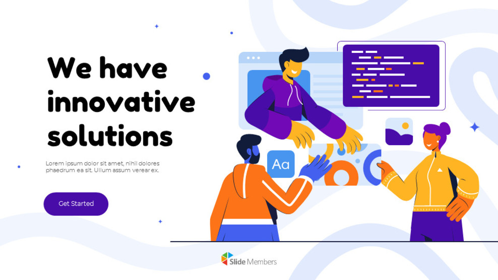 We Have Innovative Solutions Tech Pitch Deck