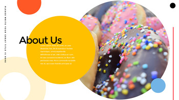 Donuts Presentation Design|Business|PPT Templates