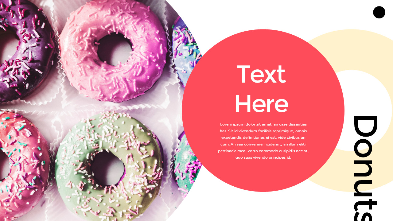 Donuts Presentation Design|Business|PPT Templates