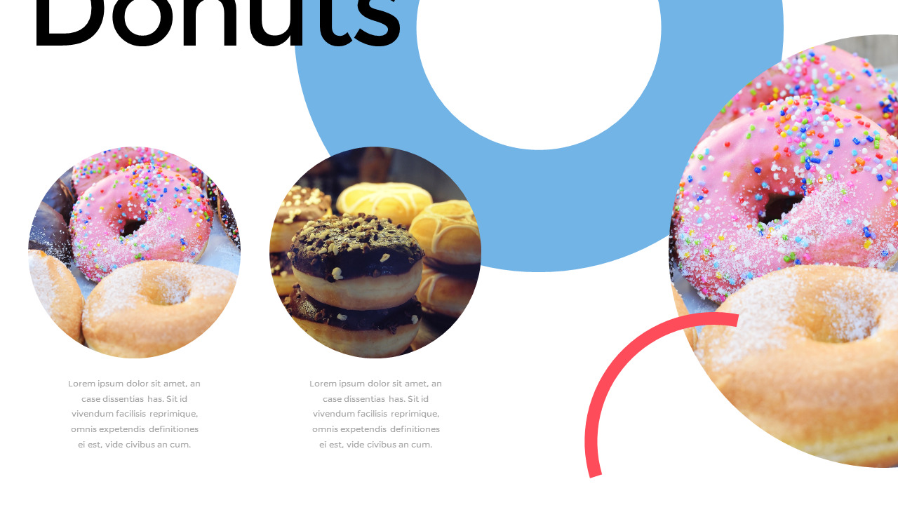 Donuts Presentation Design|Business|PPT Templates