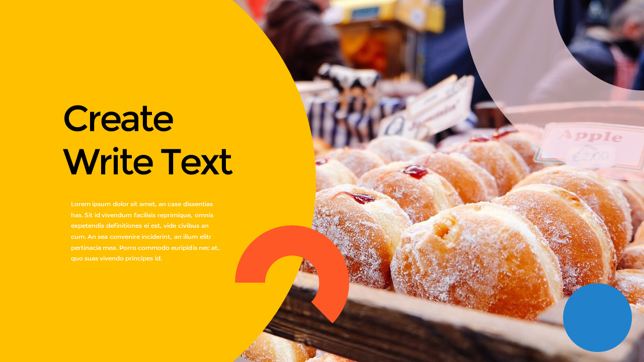Donuts Presentation Design|Business|PPT Templates