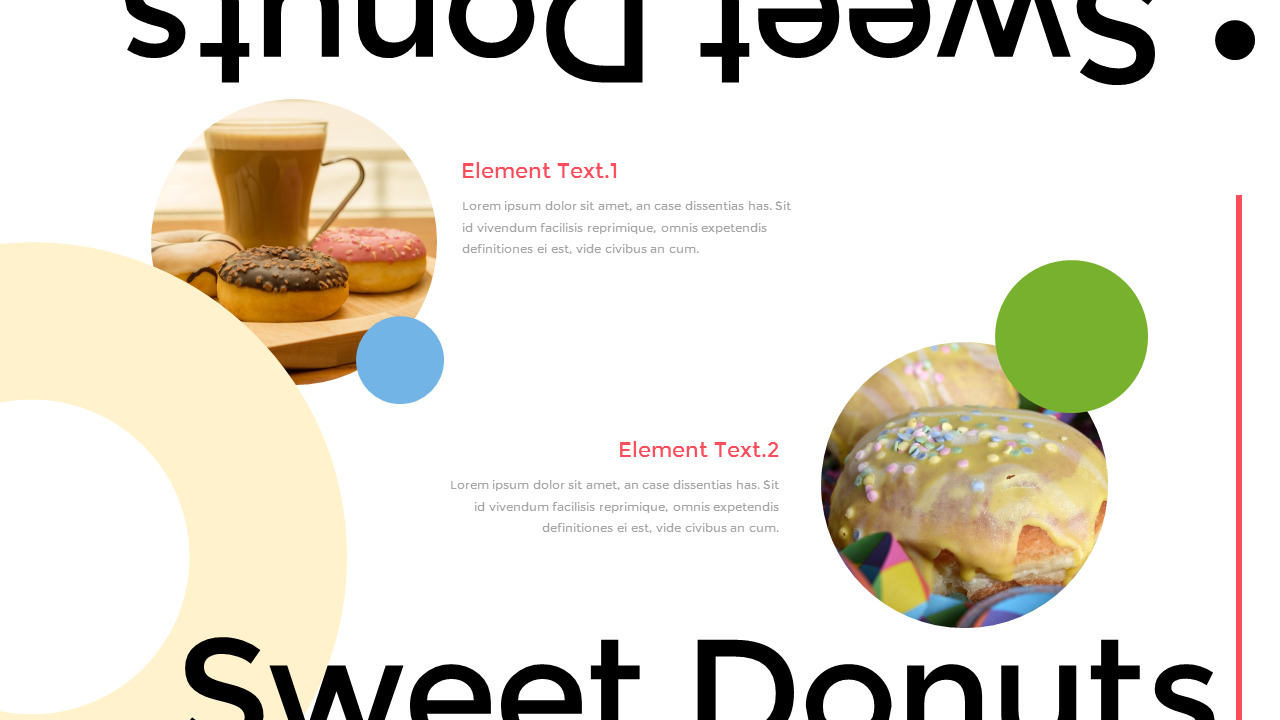 Donuts Presentation Design|Business|PPT Templates