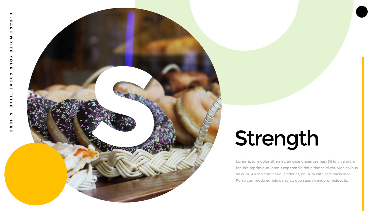 Donuts Presentation Design|Business|PPT Templates