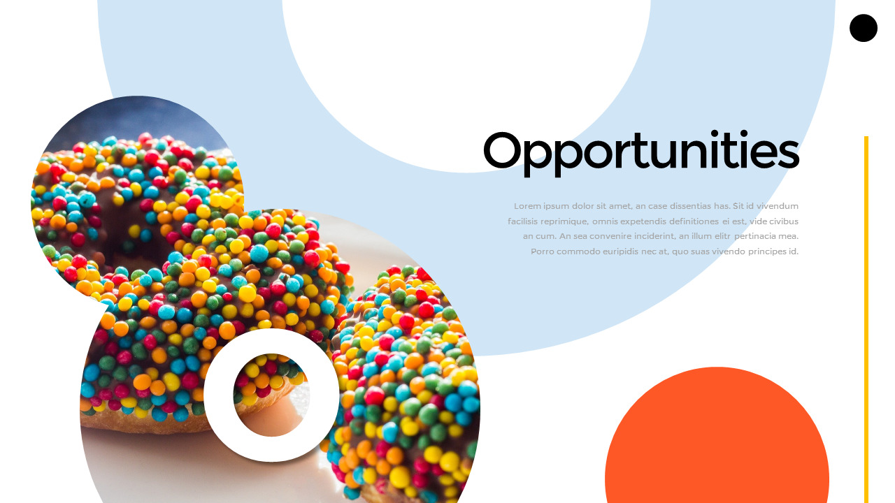 Donuts Presentation Design|Business|PPT Templates