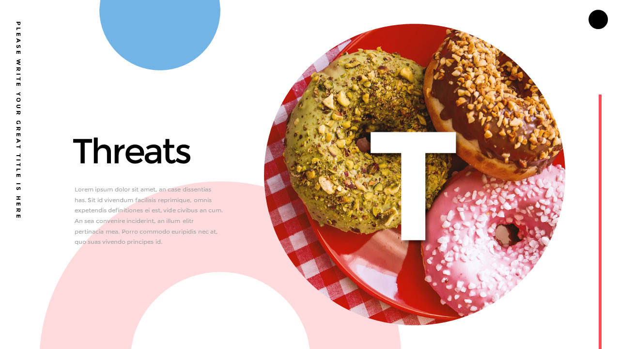 Donuts Presentation Design|Business|PPT Templates