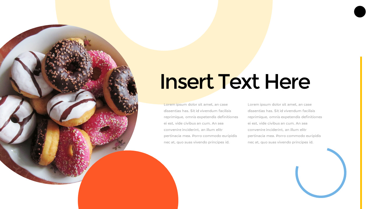 Donuts Presentation Design|Business|PPT Templates