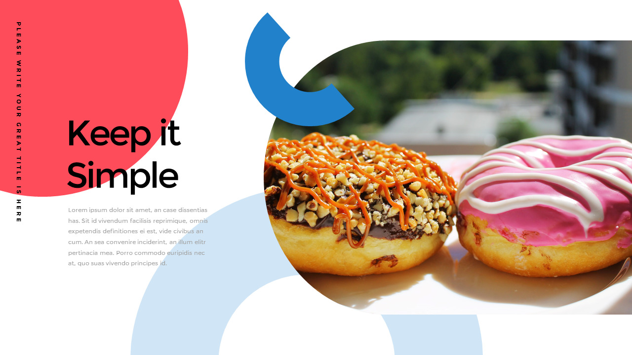 Donuts Presentation Design|Business|PPT Templates
