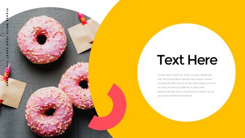 Donuts Presentation Design|Business|PPT Templates