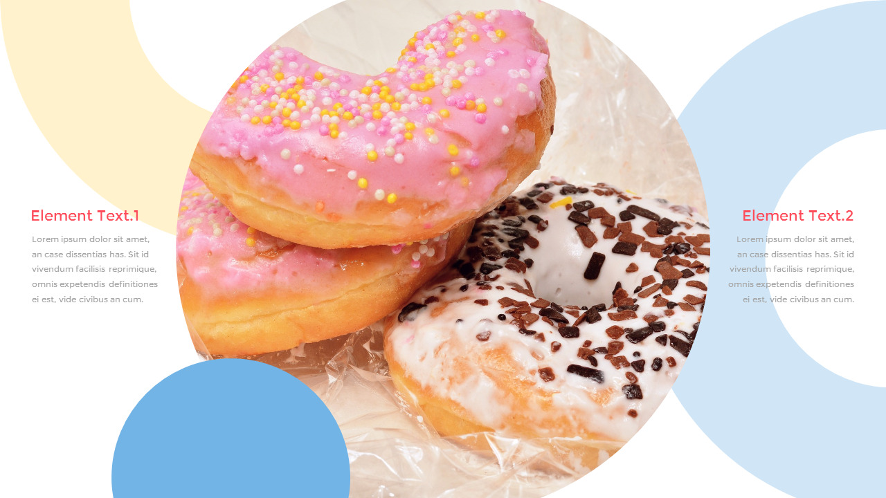 Donuts Presentation Design|Business|PPT Templates