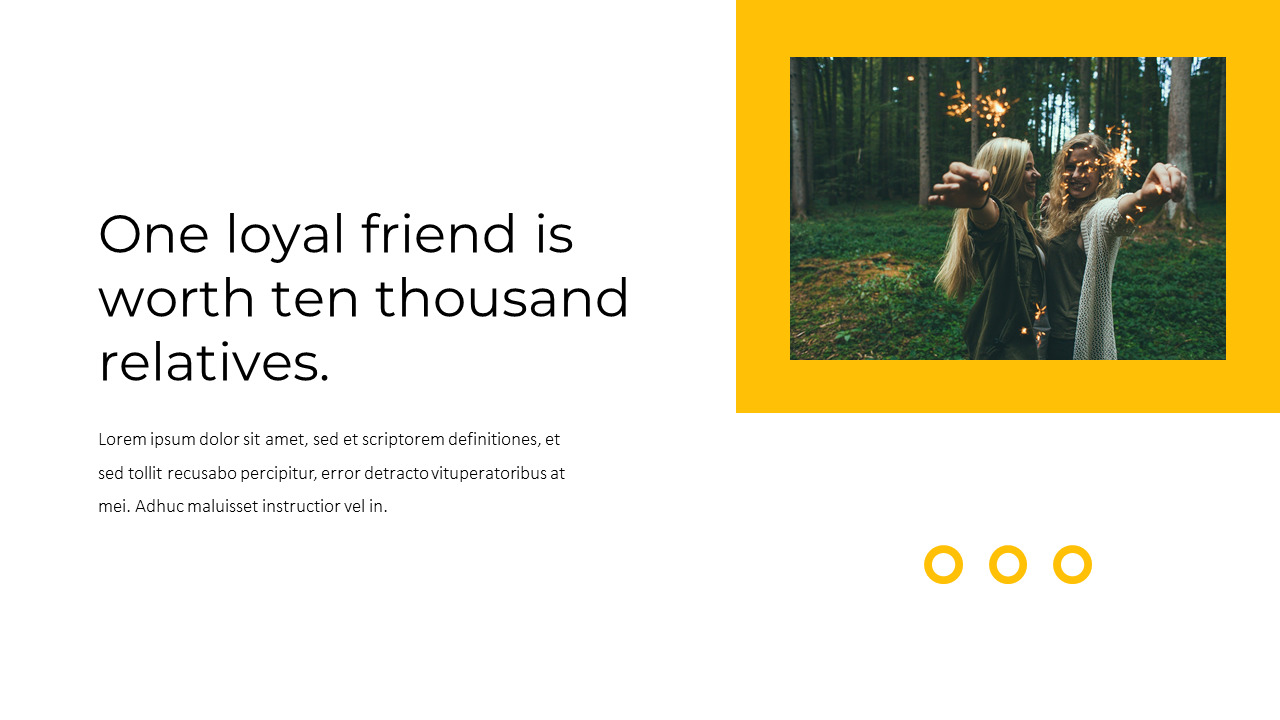 Friendship Interactive PPT|Lifestyle|Templates