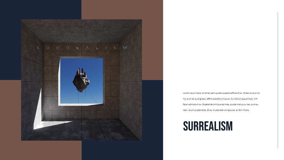 Surrealism PowerPoint Layout|Lifestyle|Templates