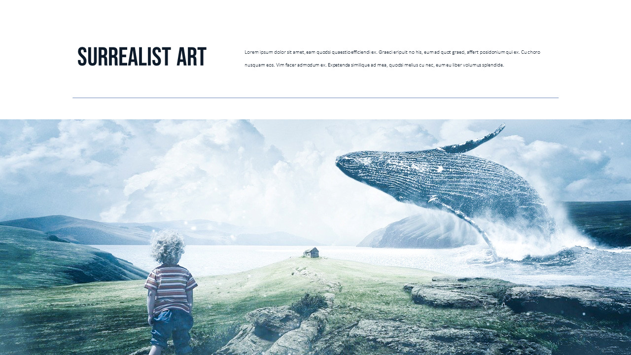 Surrealism PowerPoint Layout|Lifestyle|Templates