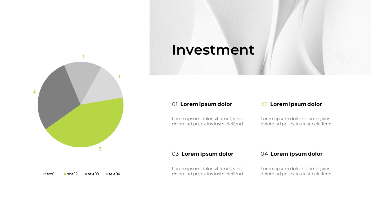 Wavy Abstract Background Pitch Deck Simple Templates Design|PPT