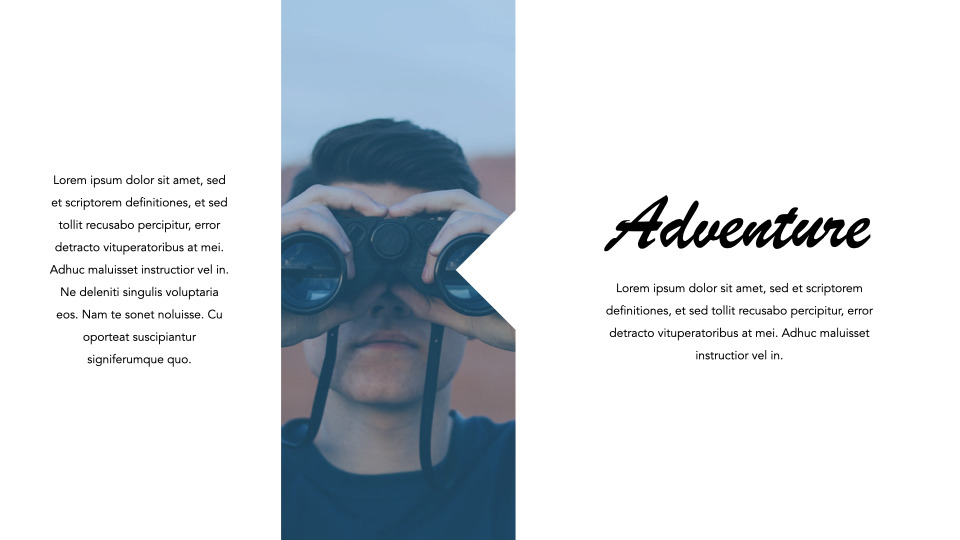 Adventure slide template|Lifestyle|Keynote