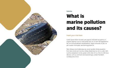 Marine Pollution slide template|Lifestyle|Keynote