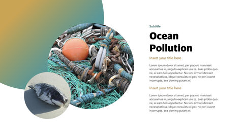 Marine Pollution slide template|Lifestyle|Keynote