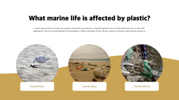Marine Pollution slide template|Lifestyle|Keynote