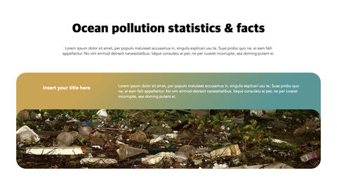 Marine Pollution slide template|Lifestyle|Keynote
