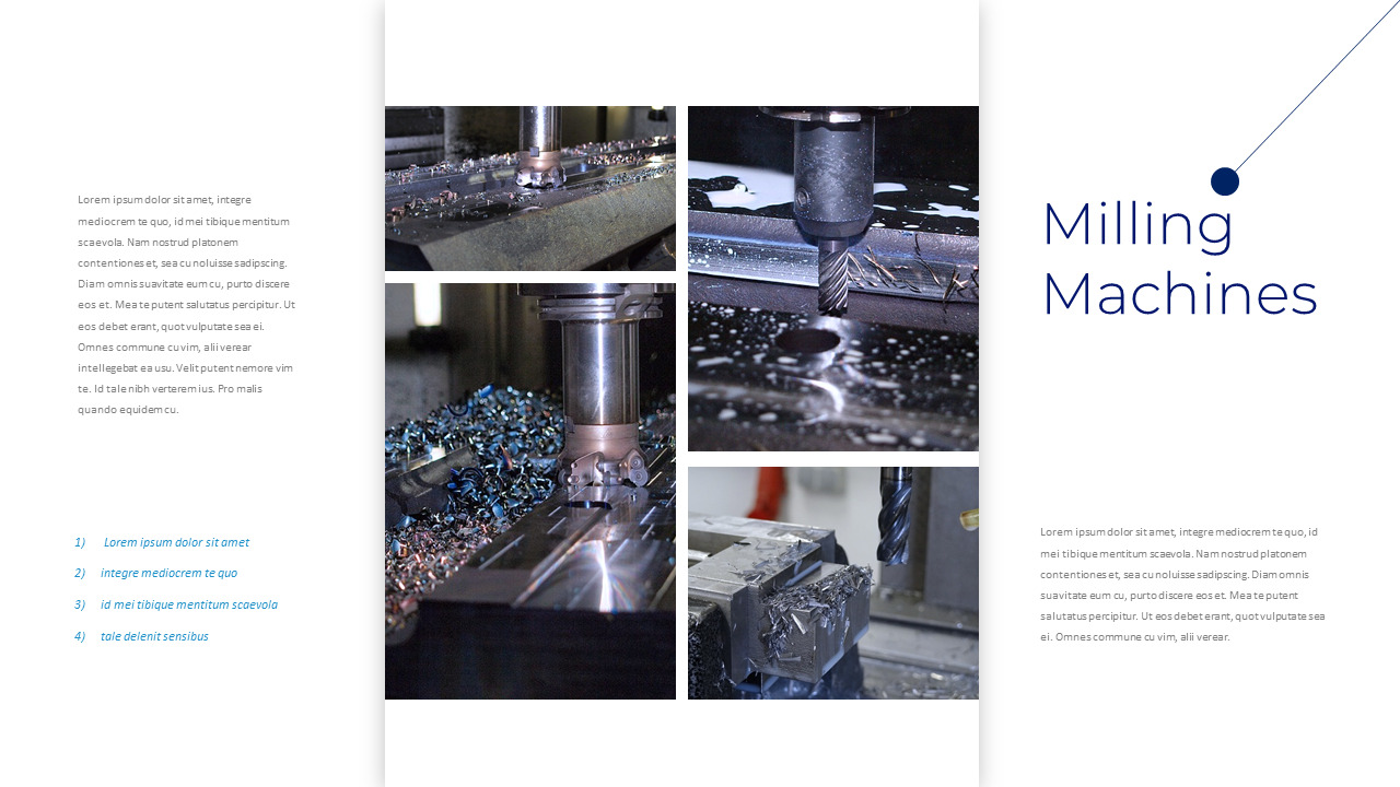 Milling Machines Google Docs PowerPoint|Industry|Slides