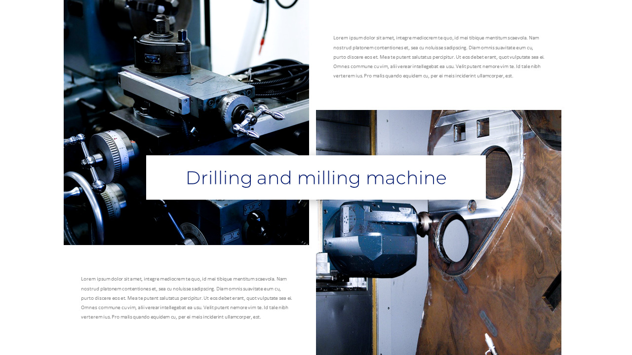 Milling Machines Google Docs PowerPoint|Industry|Slides