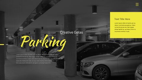 Parkinglot Google PowerPoint Slides|Business