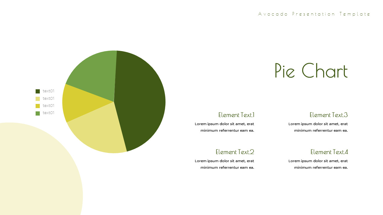 Avocado Google PPT Templates|Food|Slides