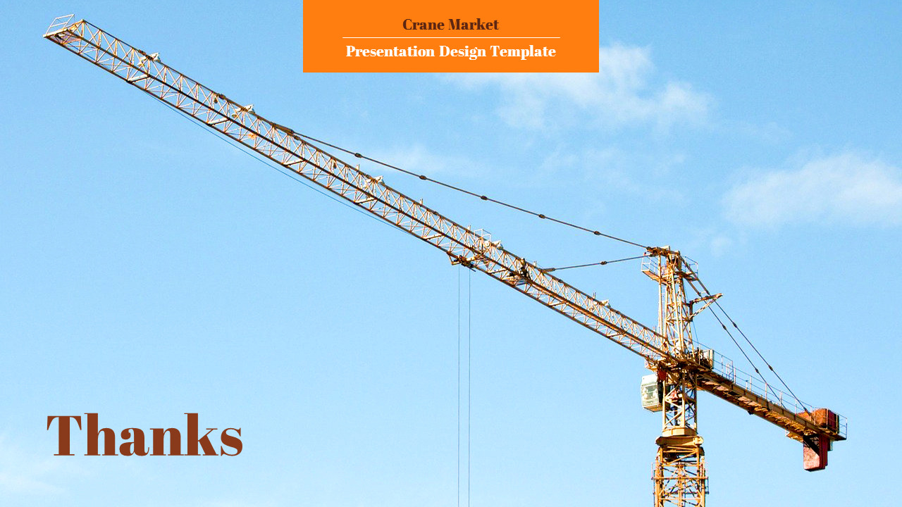 Crane Market professional presentation|Industry|Google Slides