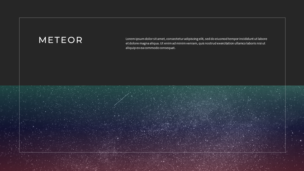 UNIVERSE PowerPoint to Google Slides|Abstract