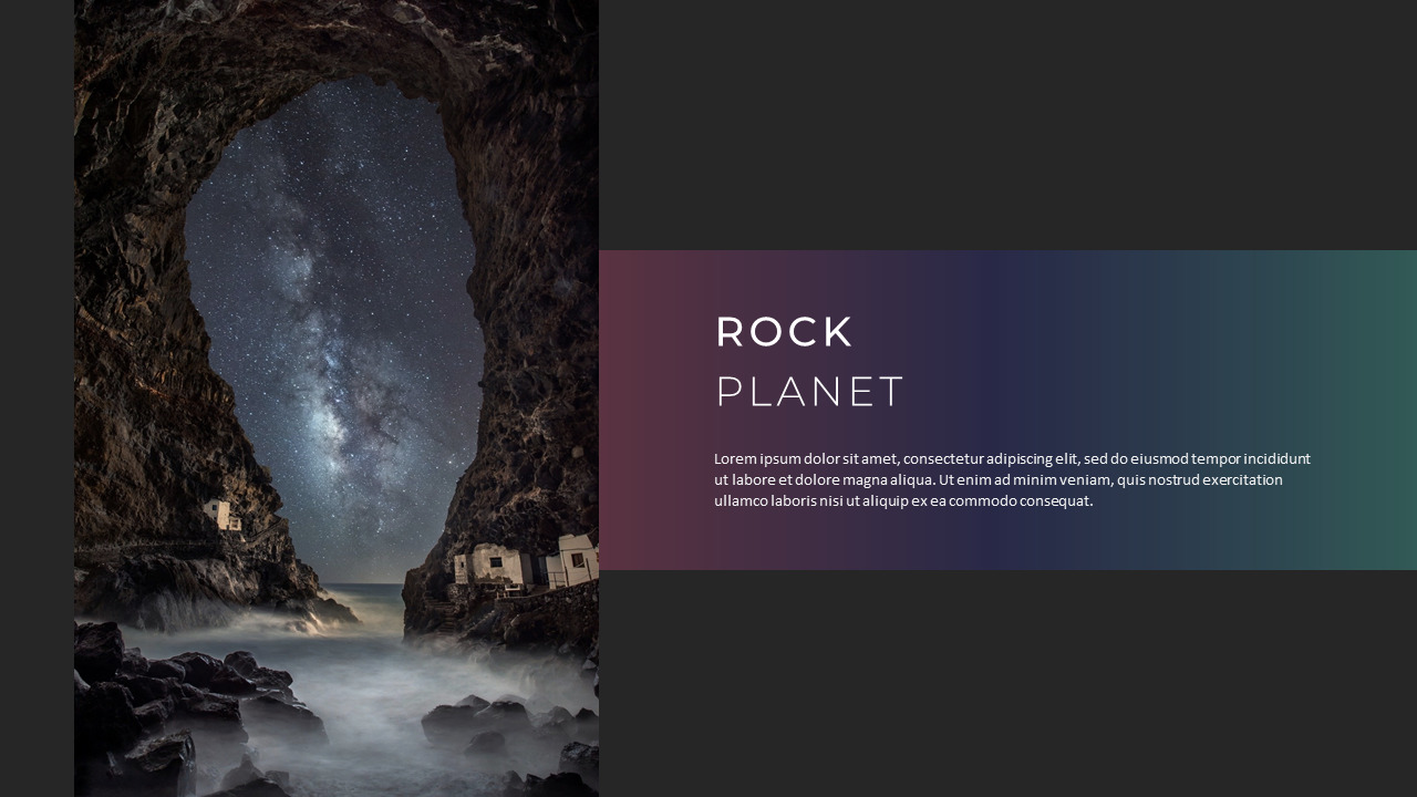 UNIVERSE PowerPoint to Google Slides|Abstract