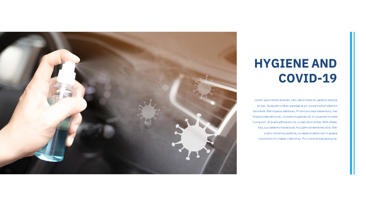 COVID-19 Cleaning and Disinfecting Google Slides Template Diagrams Design