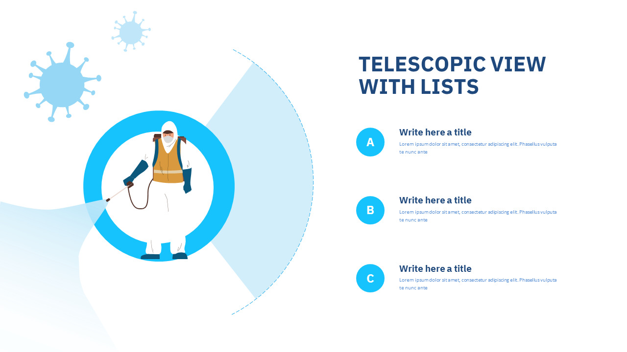 COVID-19 Cleaning and Disinfecting Google Slides Template Diagrams Design
