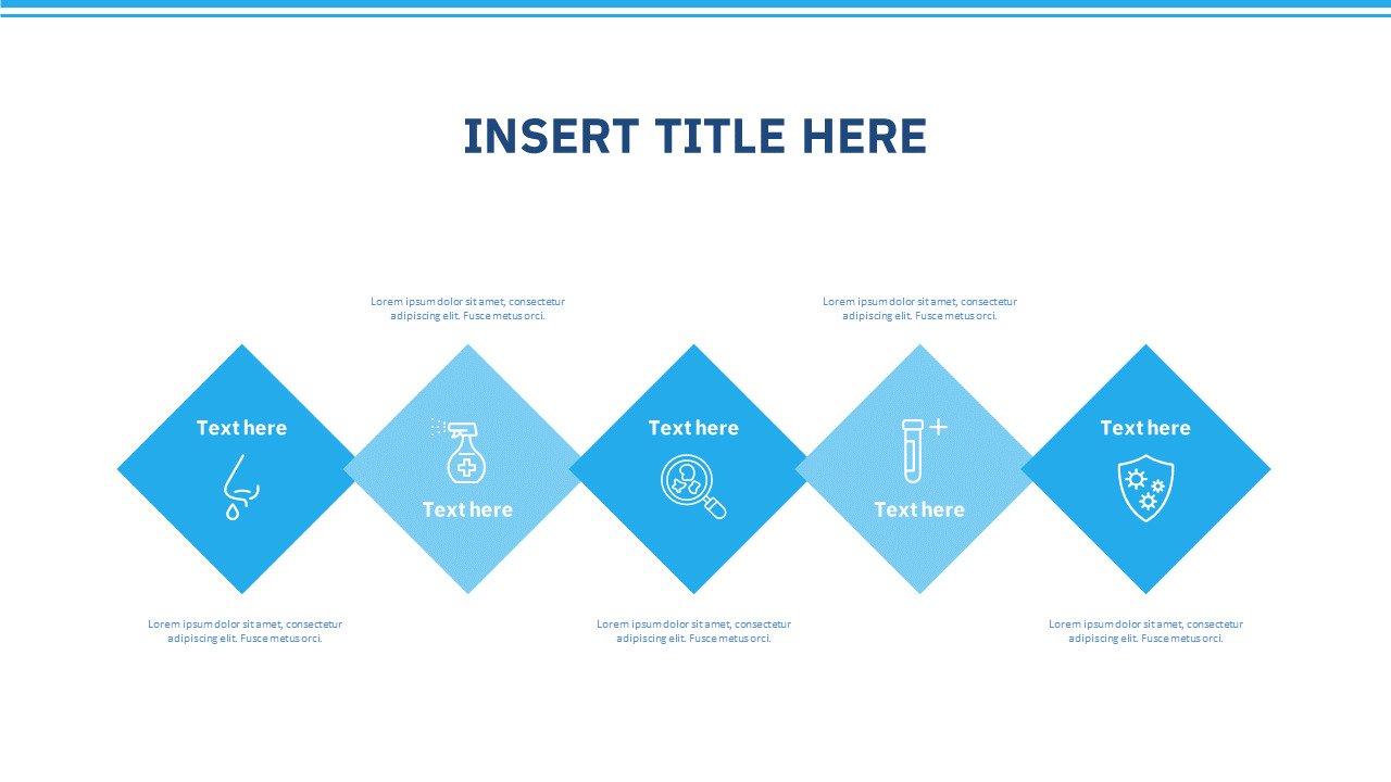 COVID-19 Cleaning and Disinfecting Google Slides Template Diagrams Design
