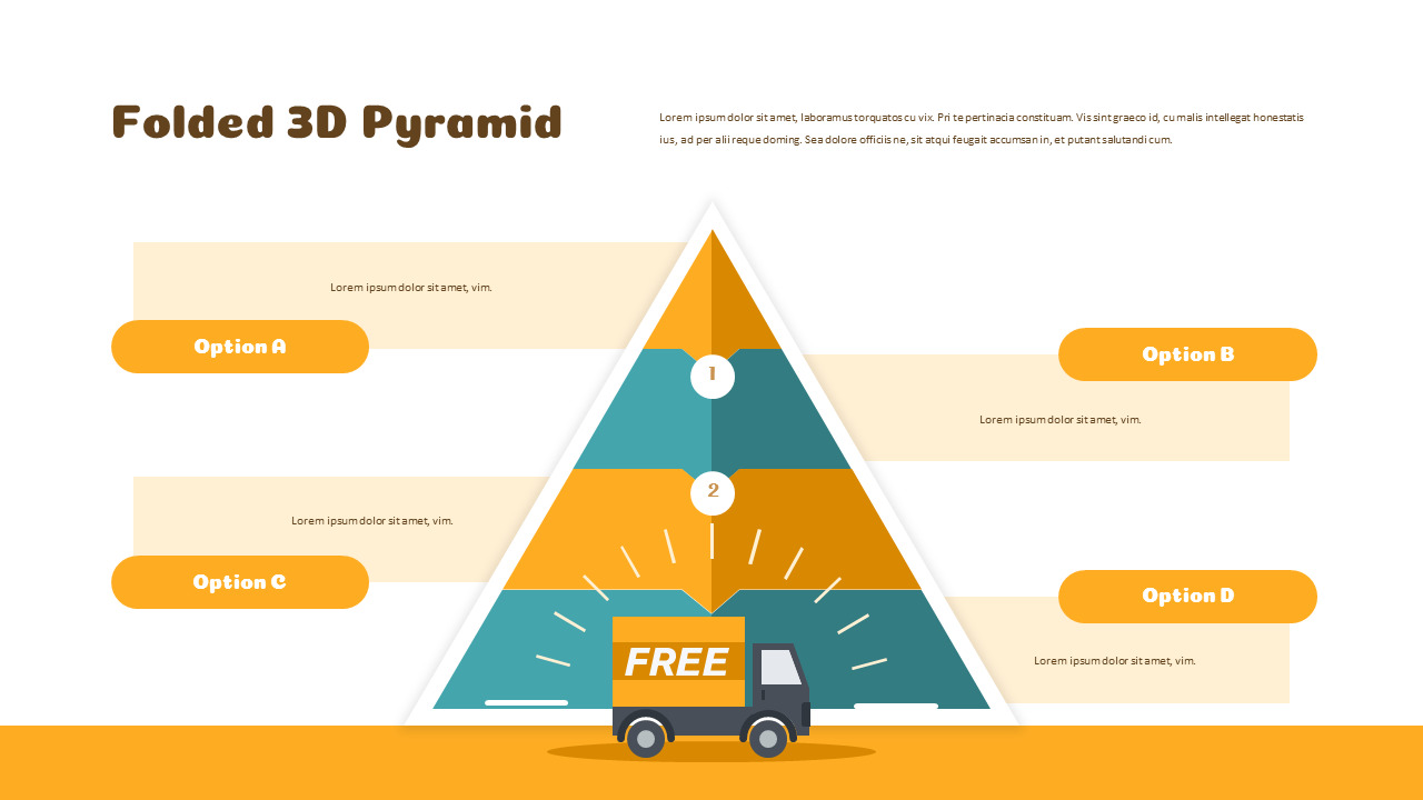 Online Shopping Simple Presentation Google Slides Template