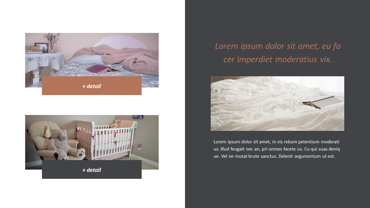 Cozy Home Interior Google Presentation Slides|Housing