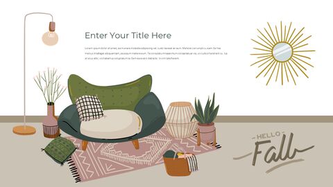 Interior Design for Home Google Slides Presentation